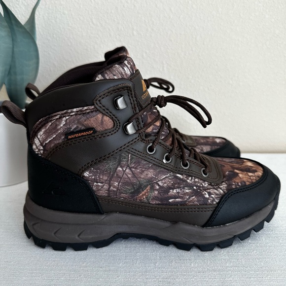 Ozark Trail | Shoes | Ozark Trail Brown Camouflage Lace Up Waterproof ...